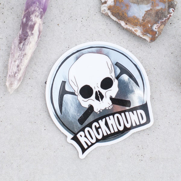 Rockhound Sticker - Etsy