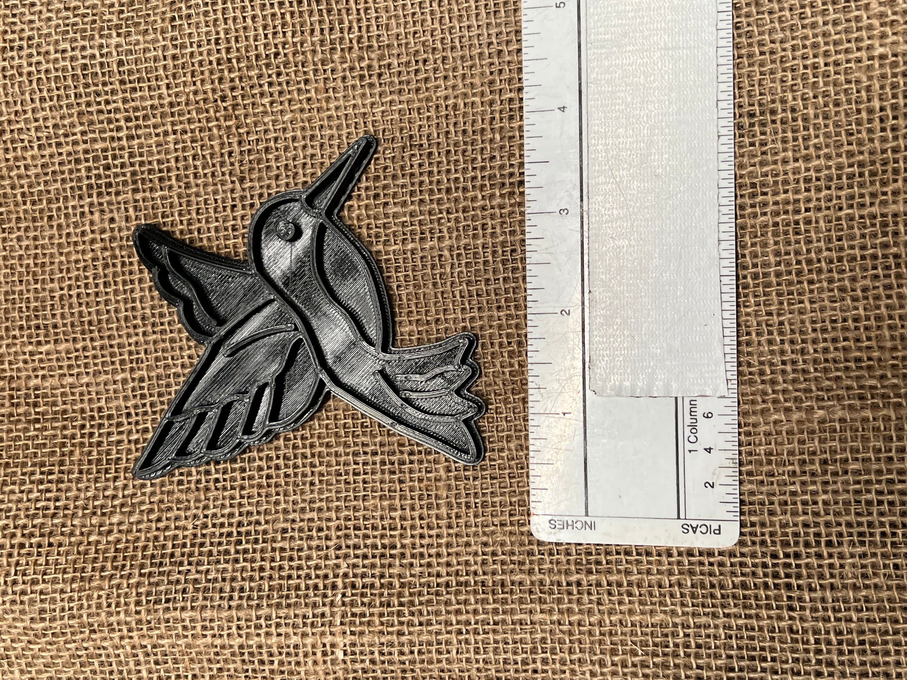 Hummingbird Cookie Cutter With Stamp - Etsy