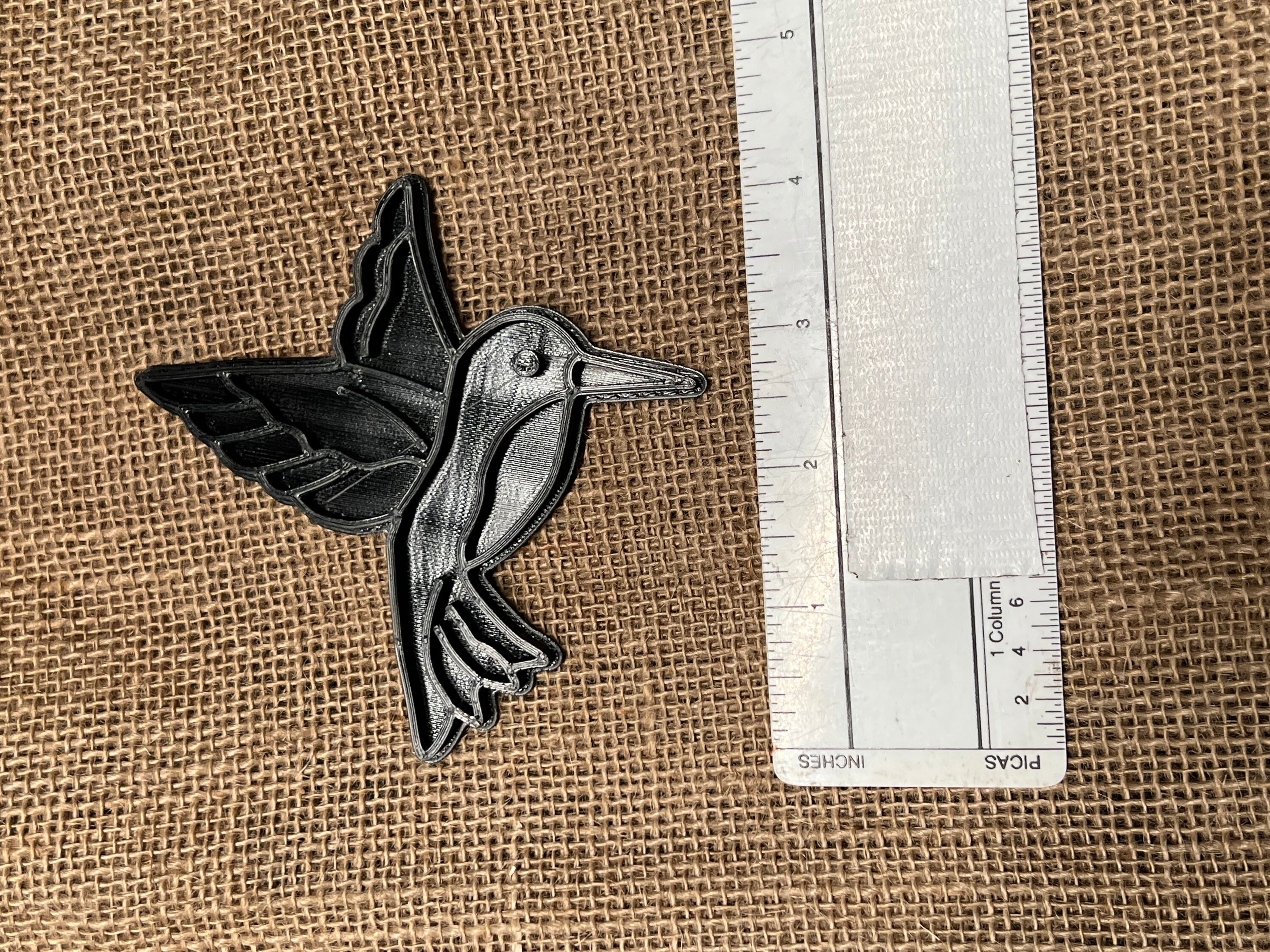 Hummingbird Cookie Cutter With Stamp - Etsy