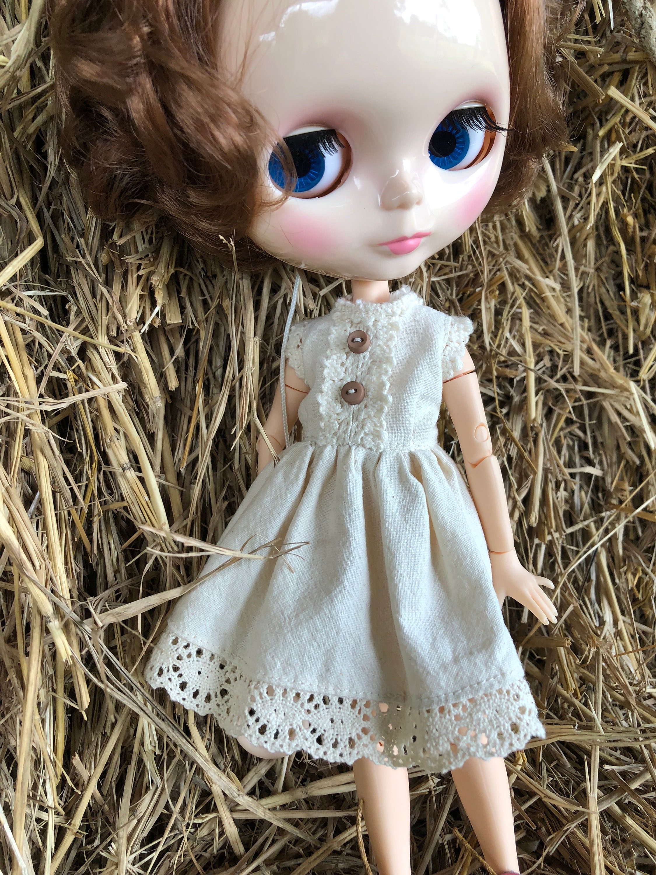 Blythe Doll Clothes Blythe Dress With Lace - Etsy