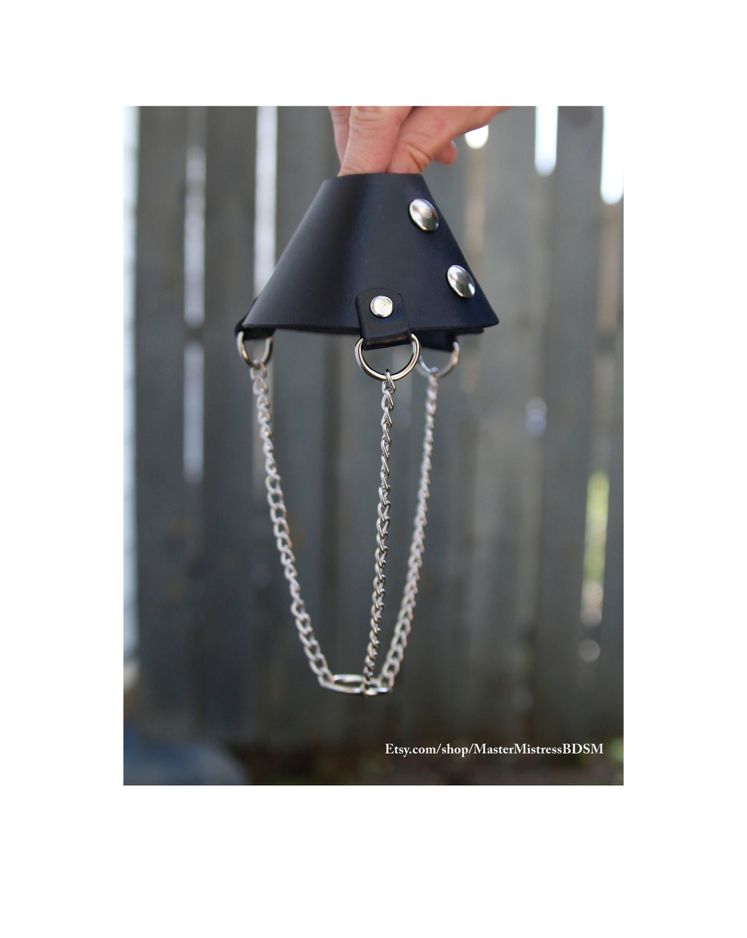 Leather Parachute For Cbt Play Ball Stretcher Testicle Etsy
