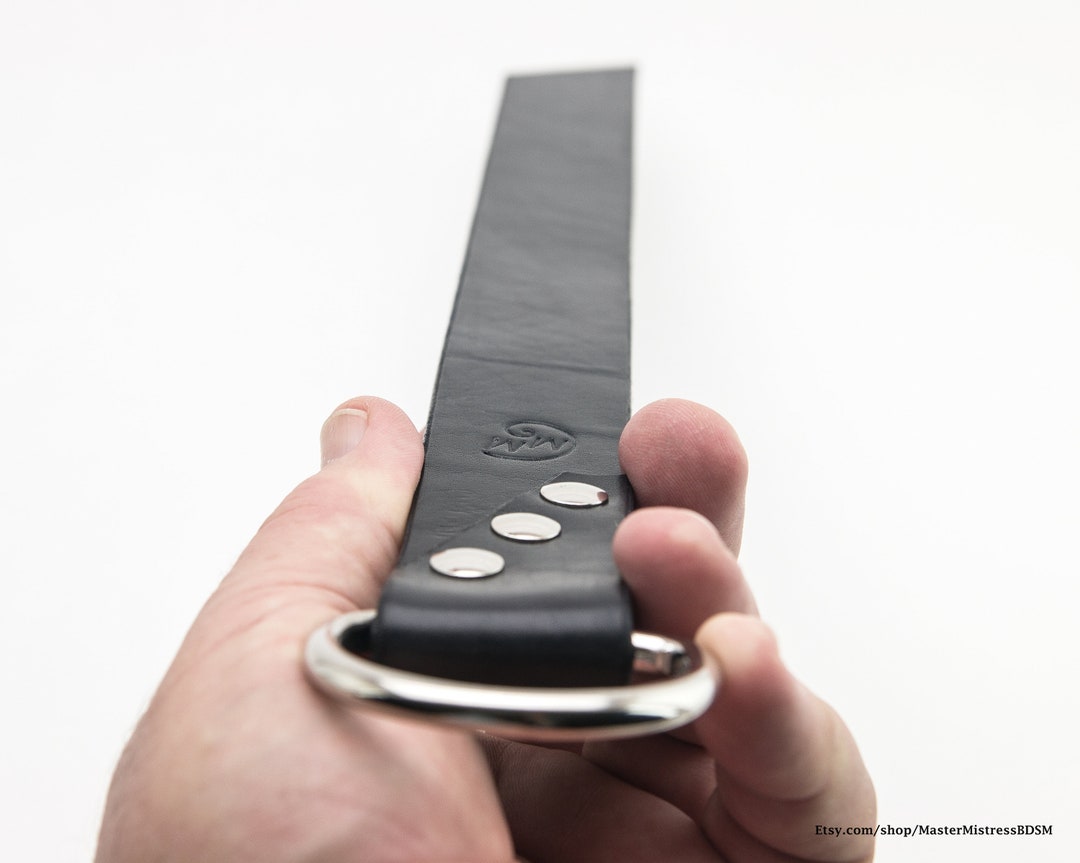 Tawse, Leather Slapper, Bdsm Leather Slapper, Bondage Leather Paddle ...