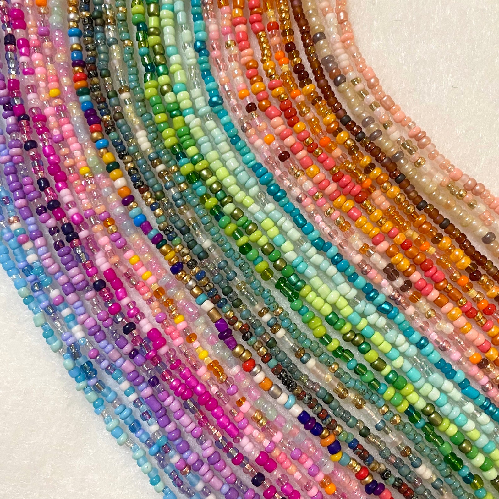 Seed Bead Necklace - Etsy