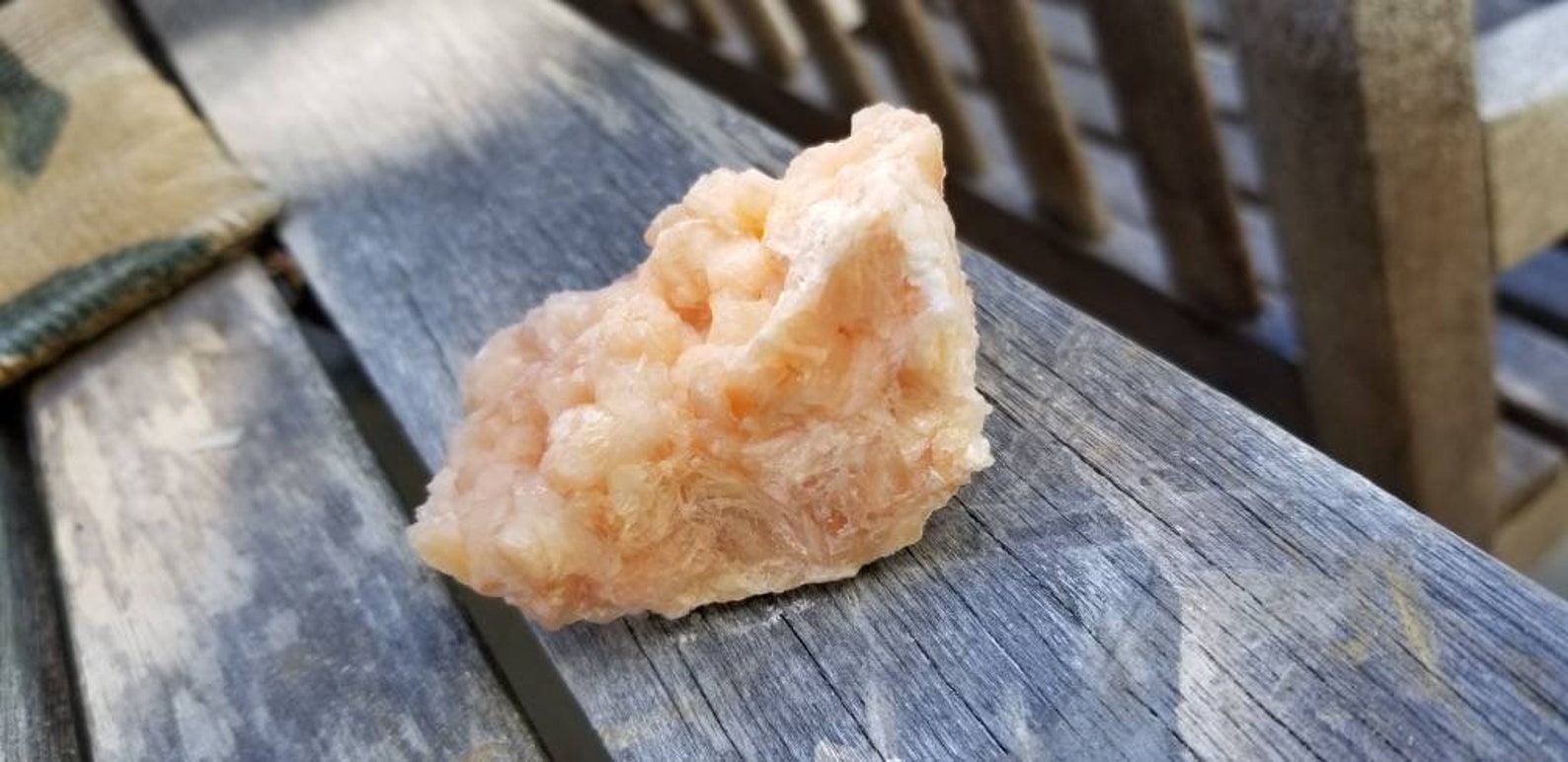 Natural Stilbite Crystal Cluster Specimen From India - Etsy