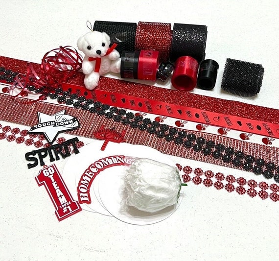 Single Homecoming Garter CLASSIC DIY Kit Single Homecoming - Etsy