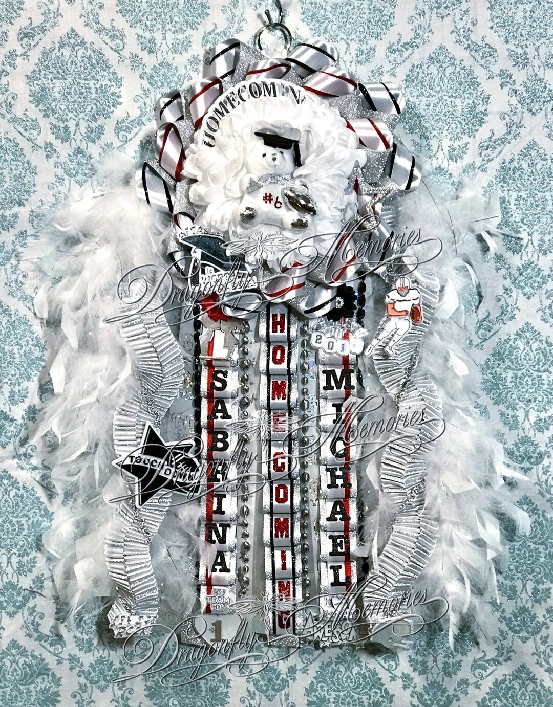 SENIOR Homecoming GARTER Custom Hoco Garter Senior Football - Etsy