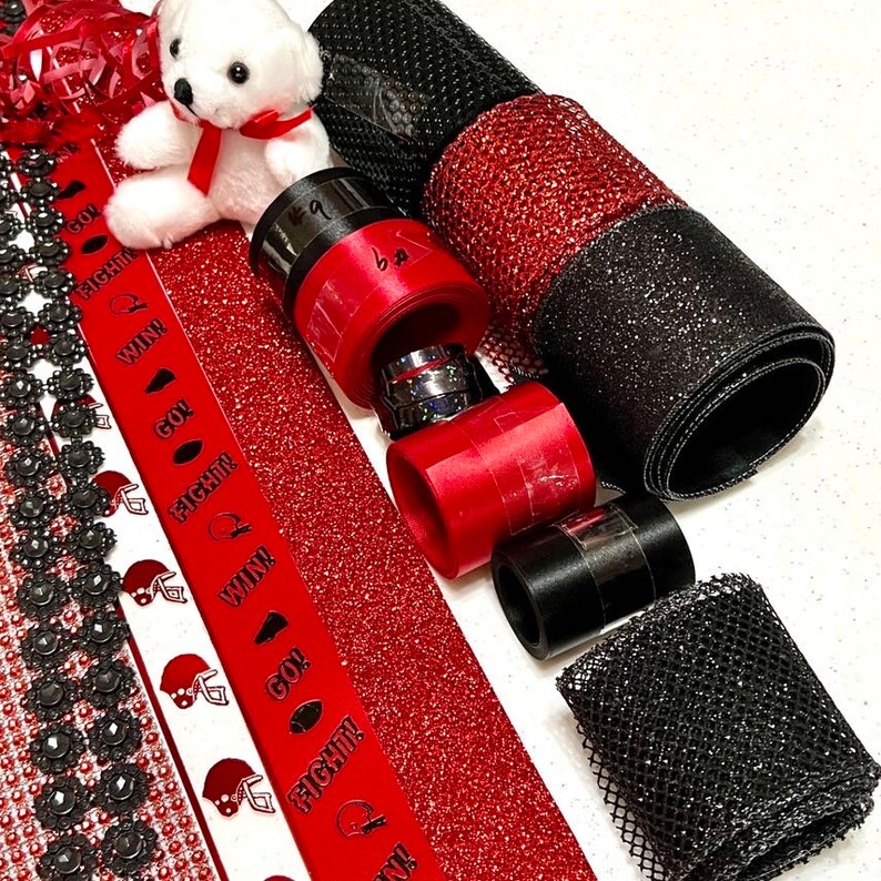 Single Homecoming Garter CLASSIC DIY Kit Single Homecoming - Etsy