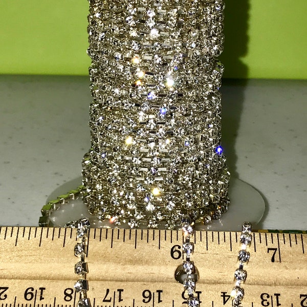 Rhinestone Trim - Etsy