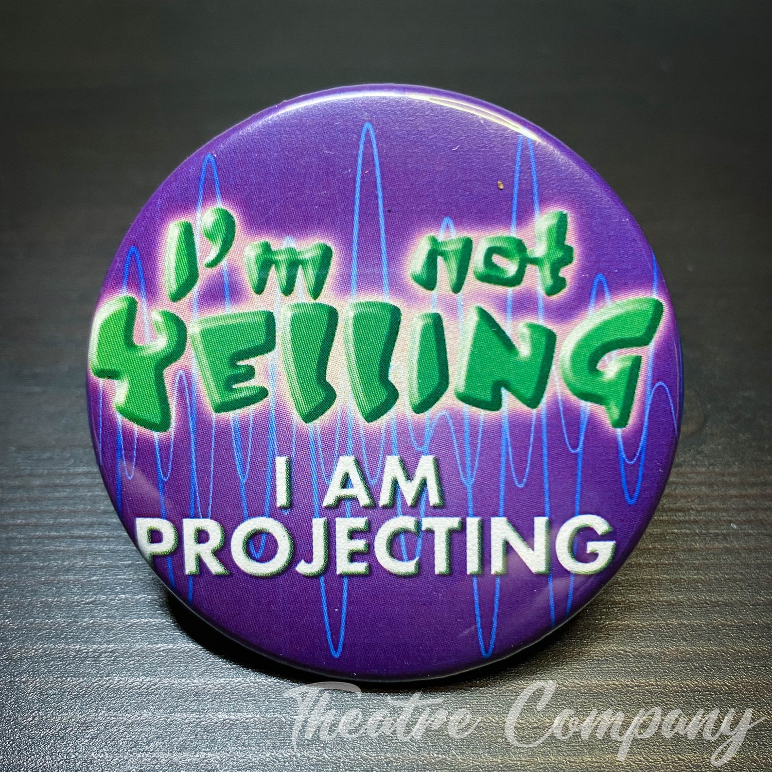 Theatre Acting Drama Pin Buttons - Etsy
