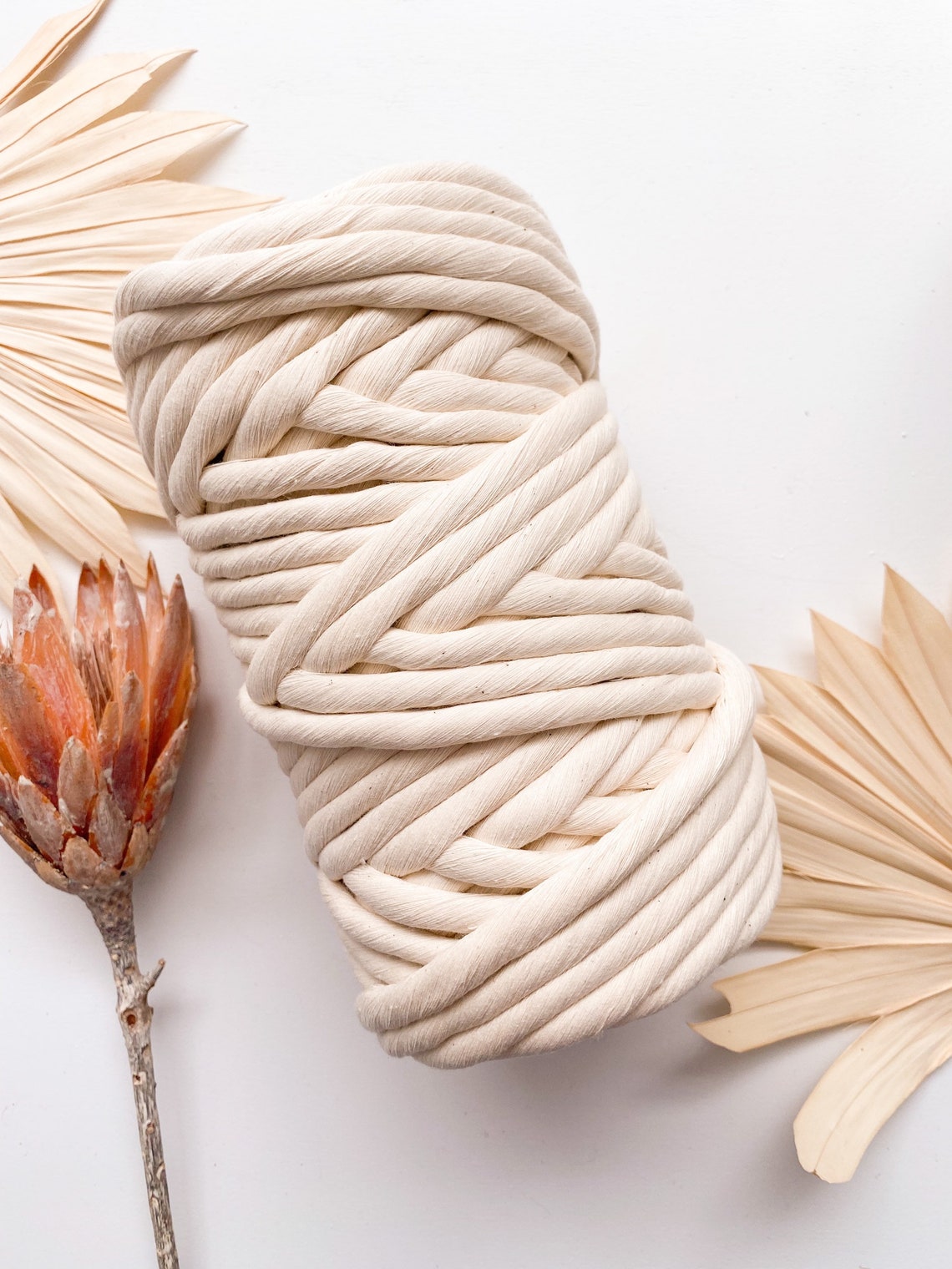 9mm Chunky Super Soft Macrame Cord Macrame String Macrame - Etsy