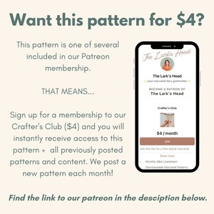 PDF Pattern Only- Macramé Daisy Mandala - Etsy