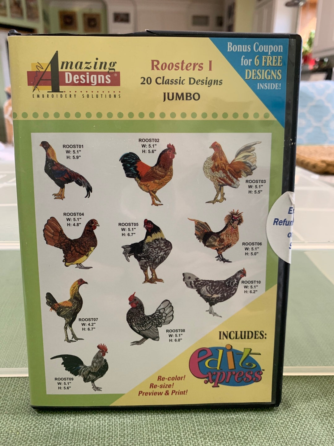 20 Classic Jumbo Rooster Designs - Etsy
