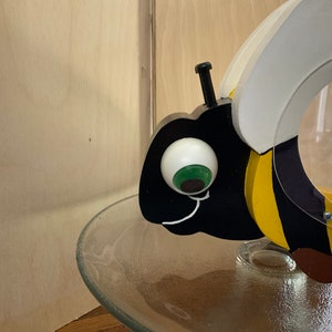 Bee Bank Wooden Handcrafted. Clear Sides. Great for Christmas, Birthday ...