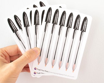 Pen Cup Planner Stickers Pen Stickers Erin Condren Planner - Etsy Australia