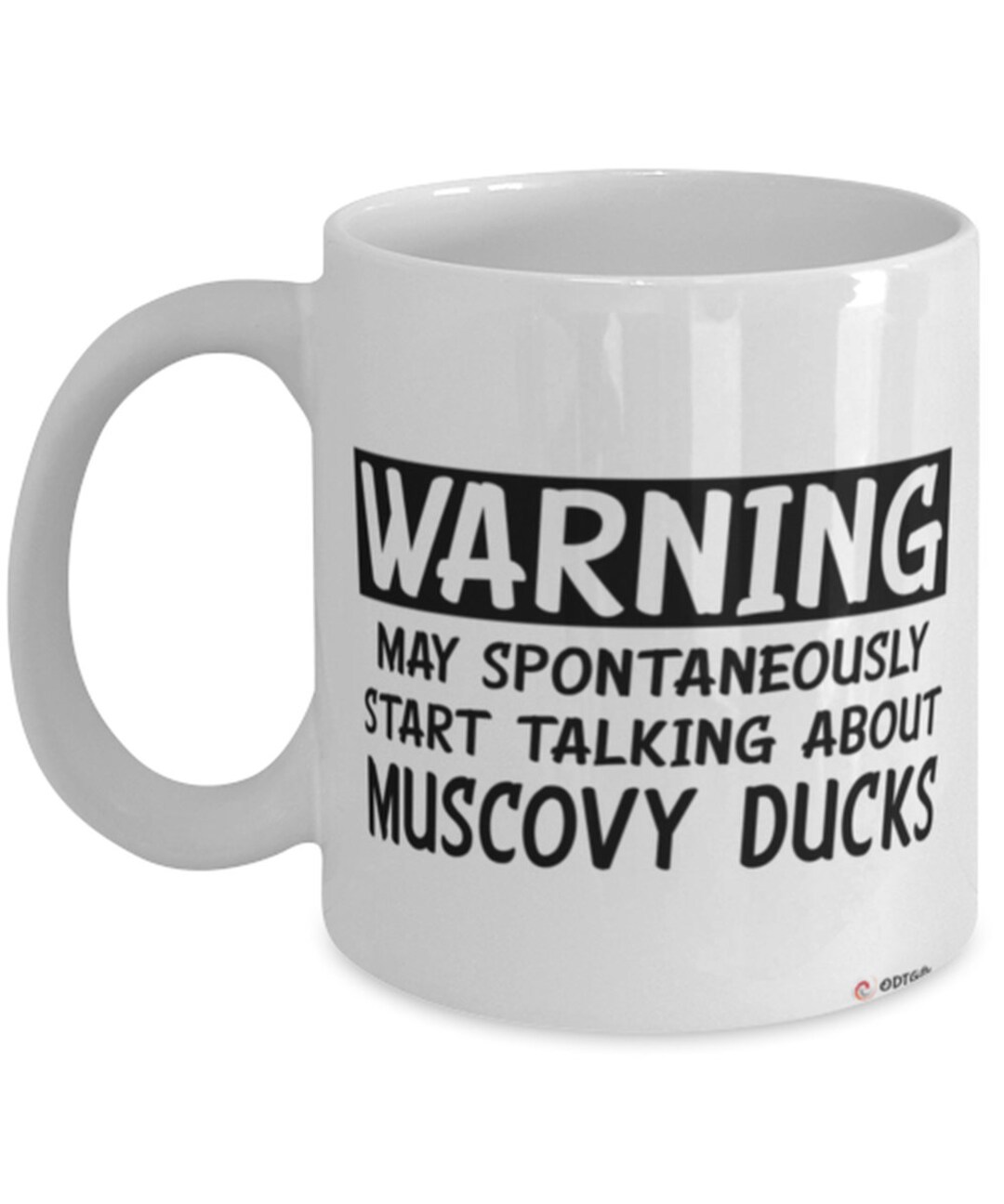 Funny Muscovy Duck Mug Warning May Spontaneously Start Talking About ...