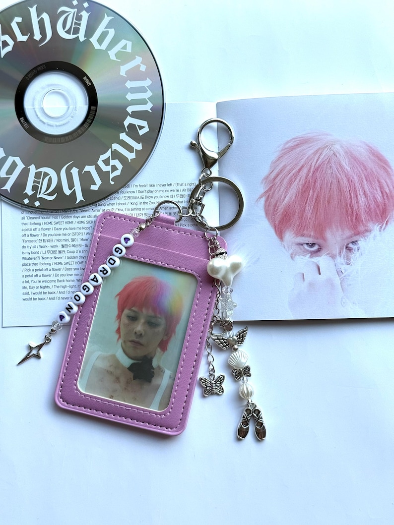G-dragon Set Photocard Holder - Etsy