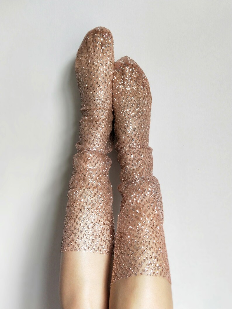Bling Bling Tulle Socks - Etsy