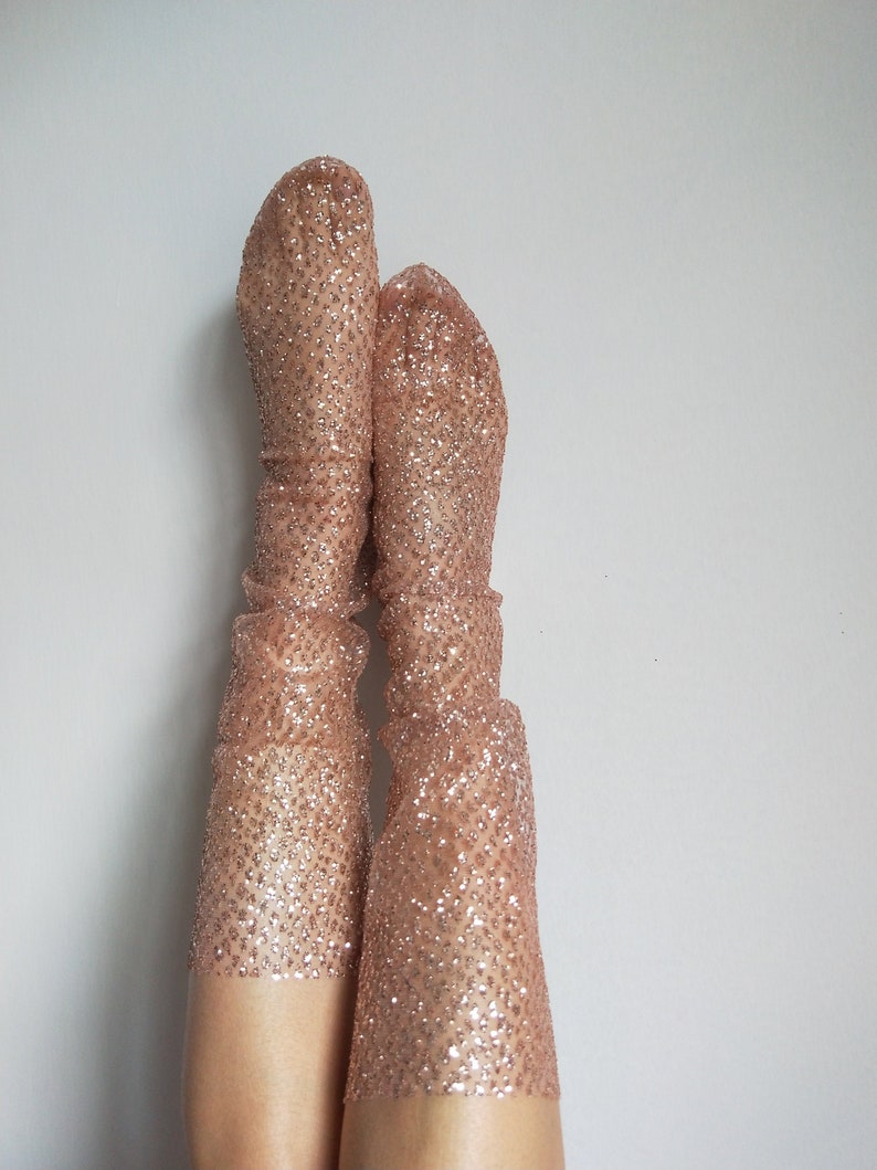 Bling Bling Tulle Socks - Etsy
