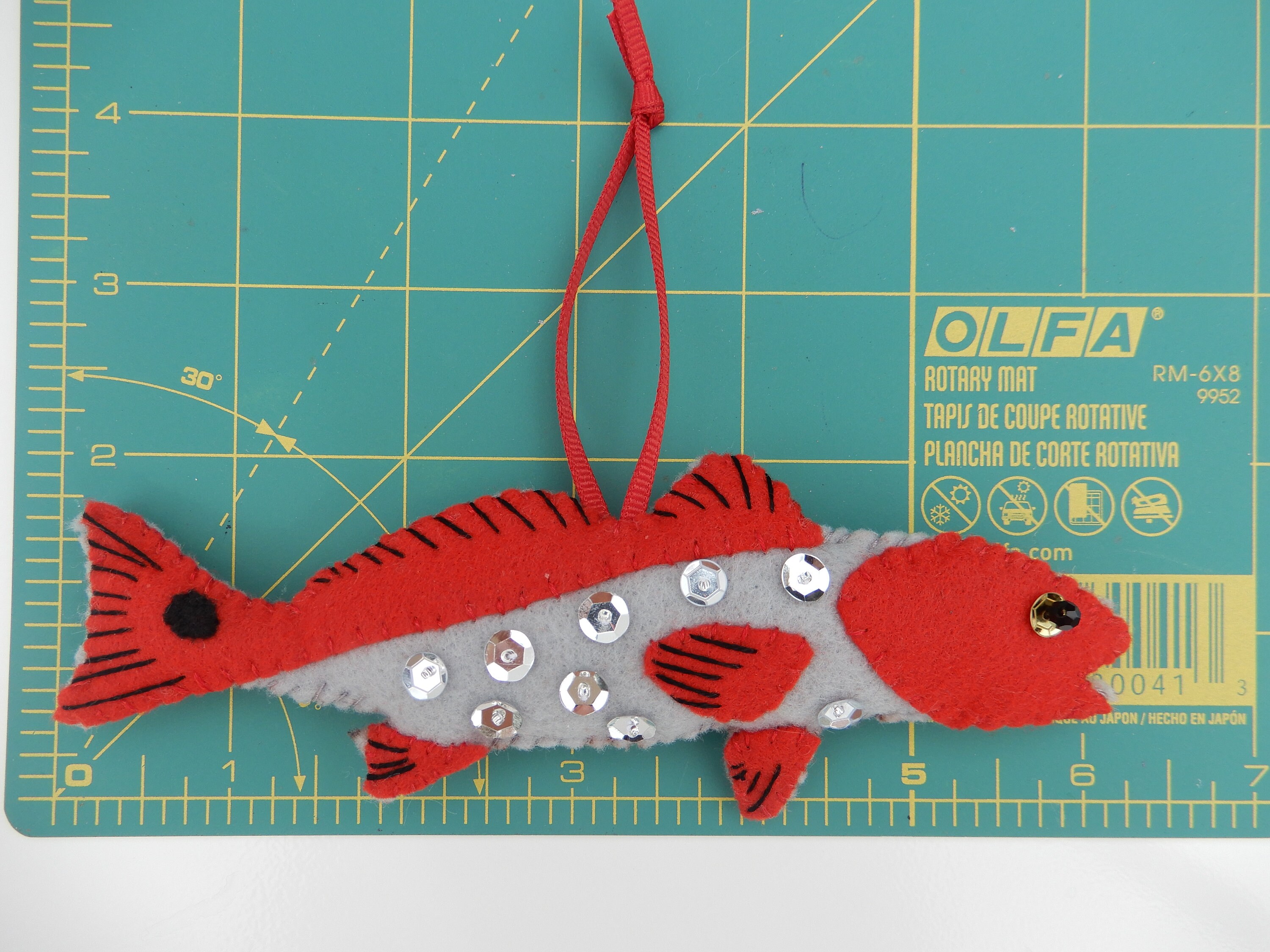 Redfish Red Fish Red Drum Handmade Christmas Tree | Etsy