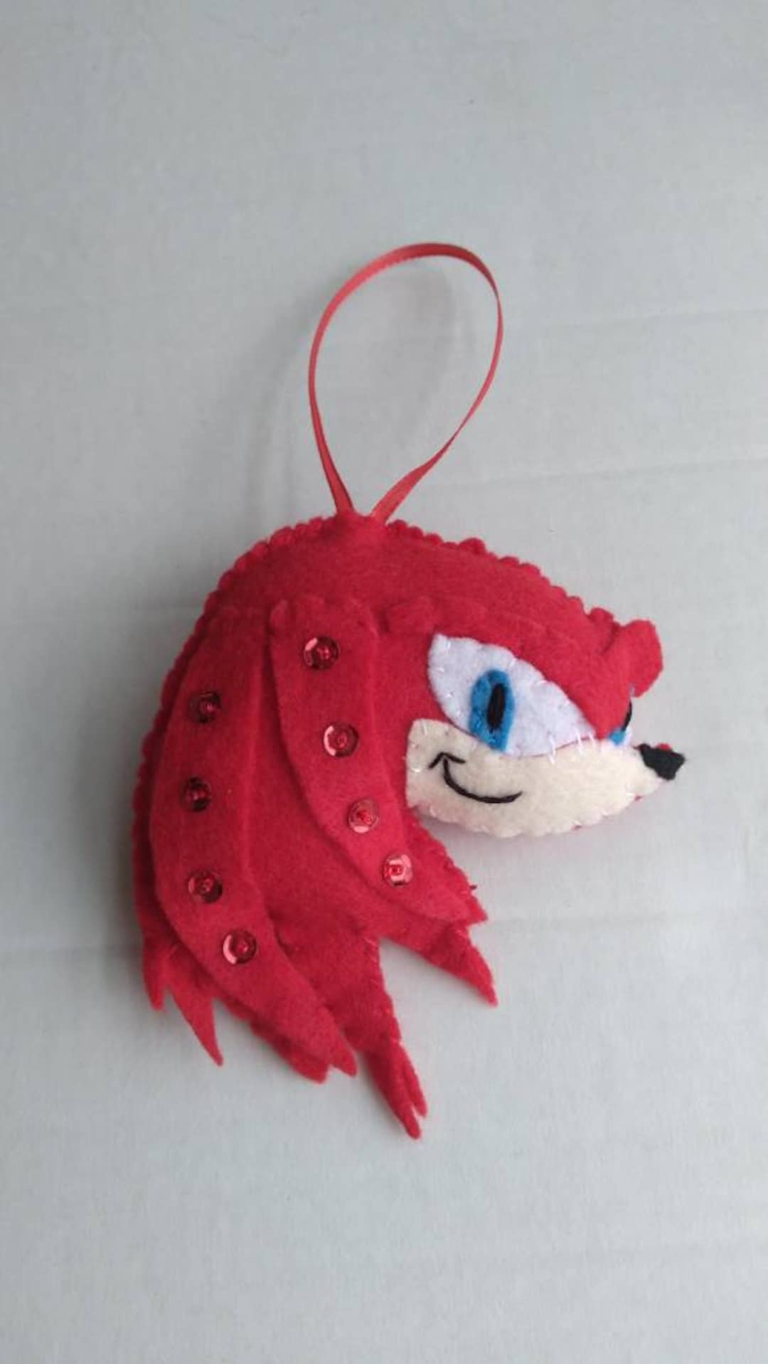 Knuckles the Echidna Christmas Ornament/gift Topper/party Favor ...