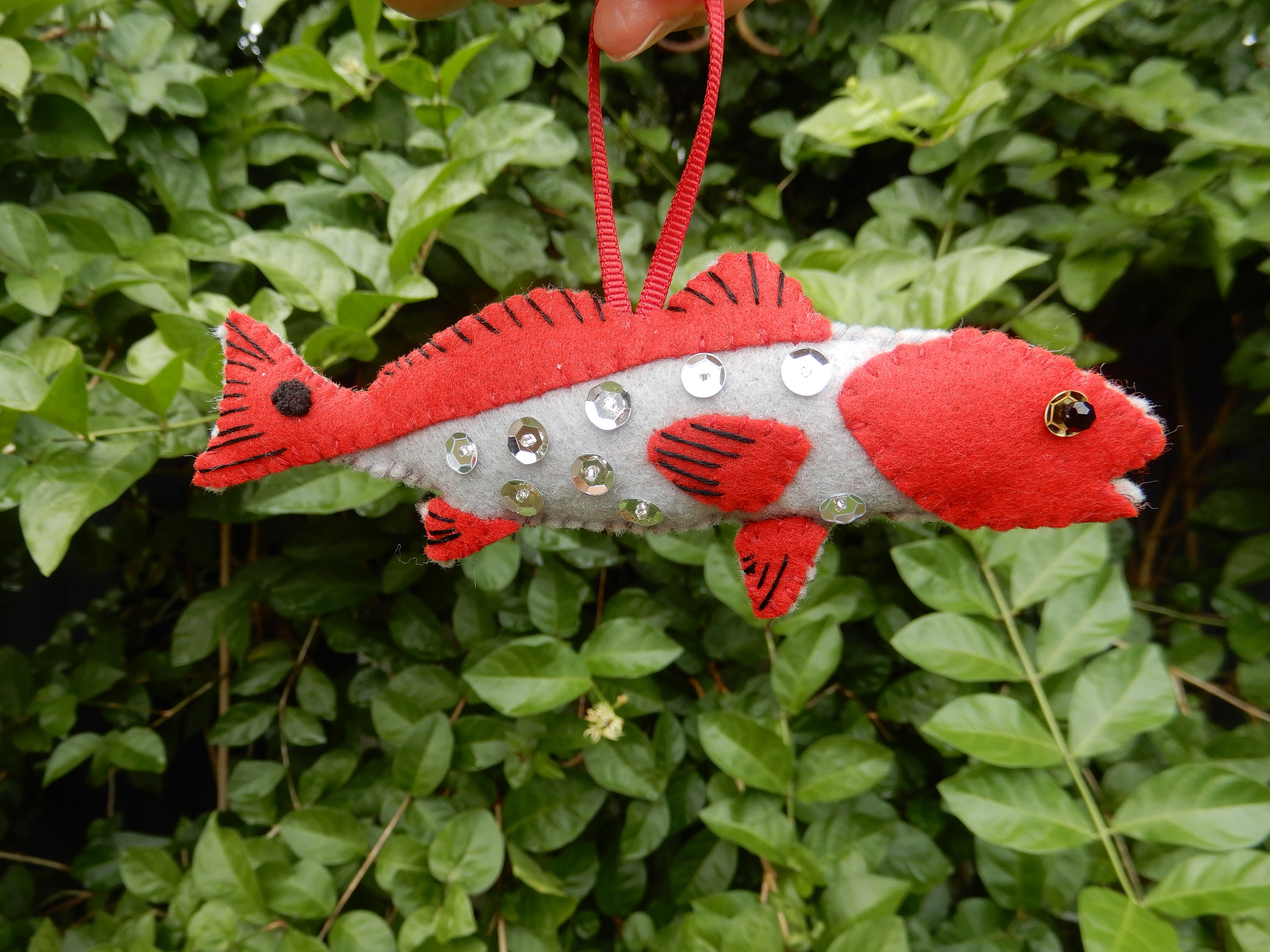 Redfish Red Fish Red Drum Handmade Christmas Tree | Etsy