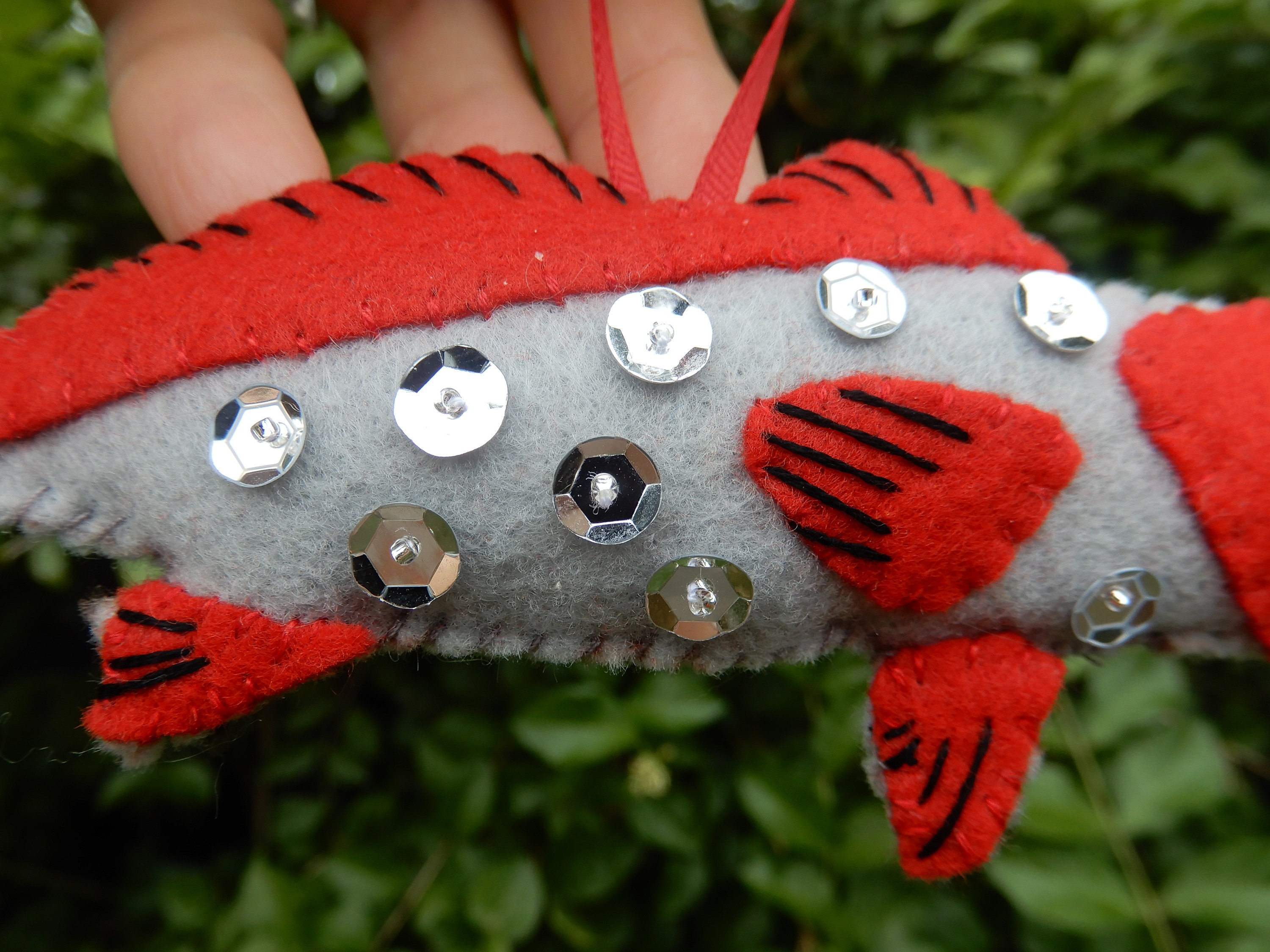 Redfish Red Fish Red Drum Handmade Christmas Tree | Etsy