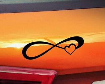 Infinity sign decal | Etsy