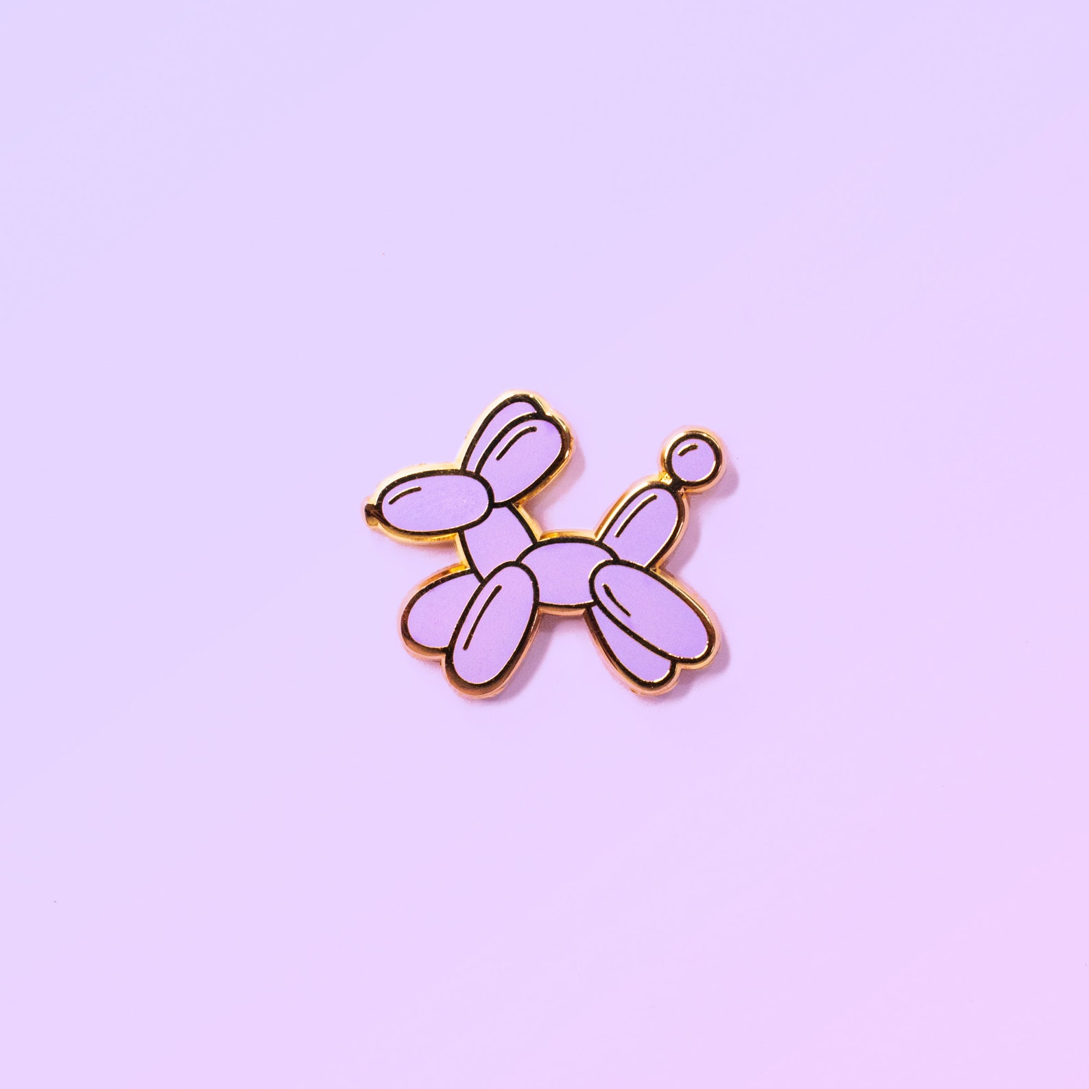Balloon Dog Pin Cute Pins Balloon Animal Enamel Pin - Etsy