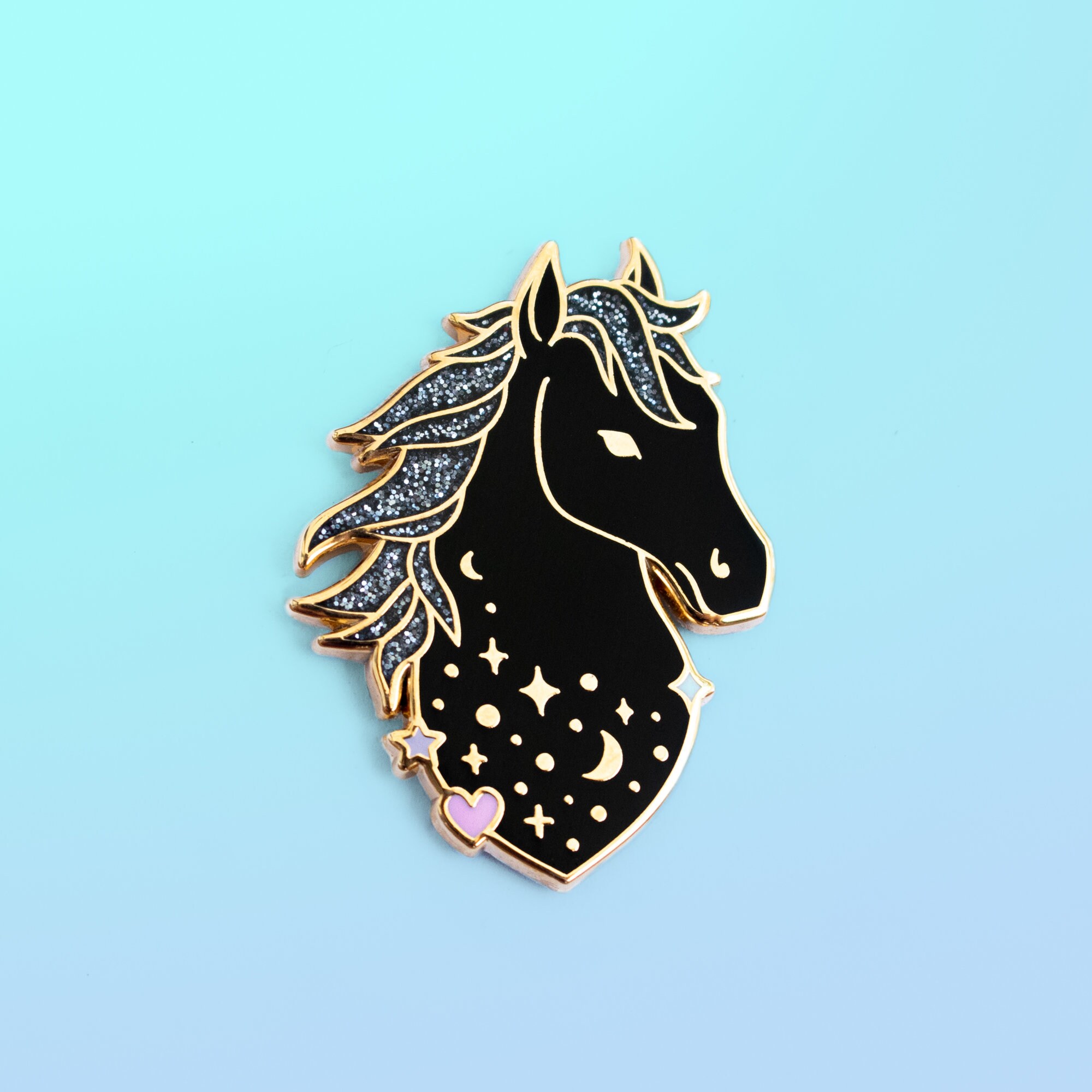 Magical Horse Pin Magic Enamel Pin Bookish Gift Book - Etsy