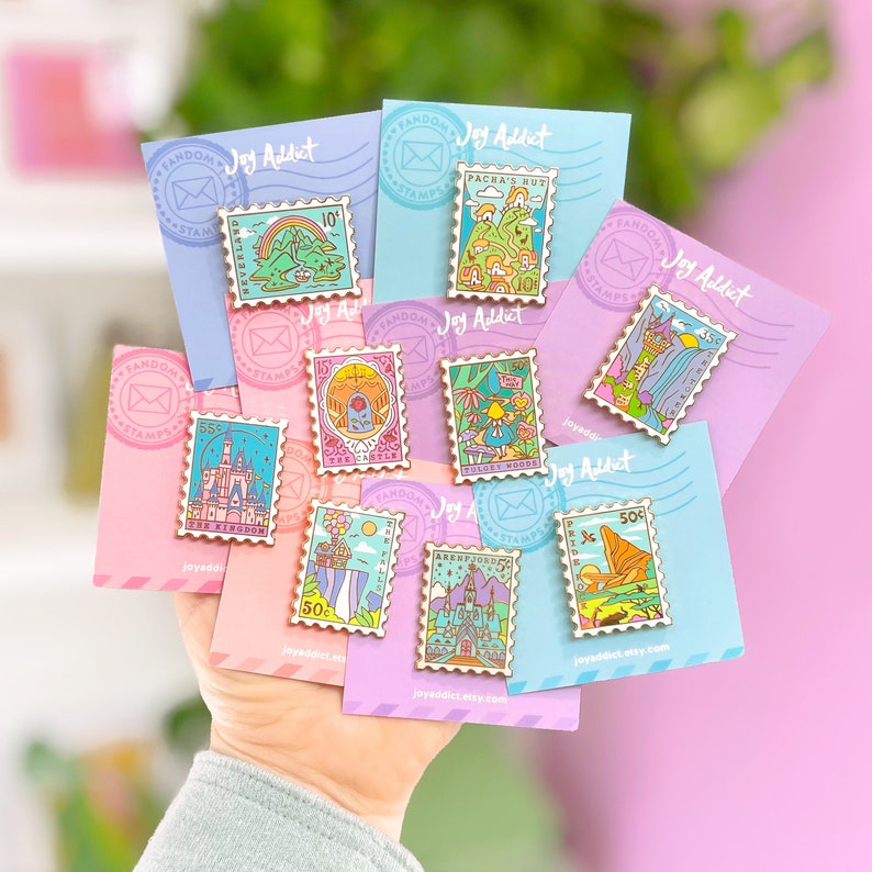 Pooh's Home Pin Winnie the Pooh Pin Stamp Enamel Pin - Etsy