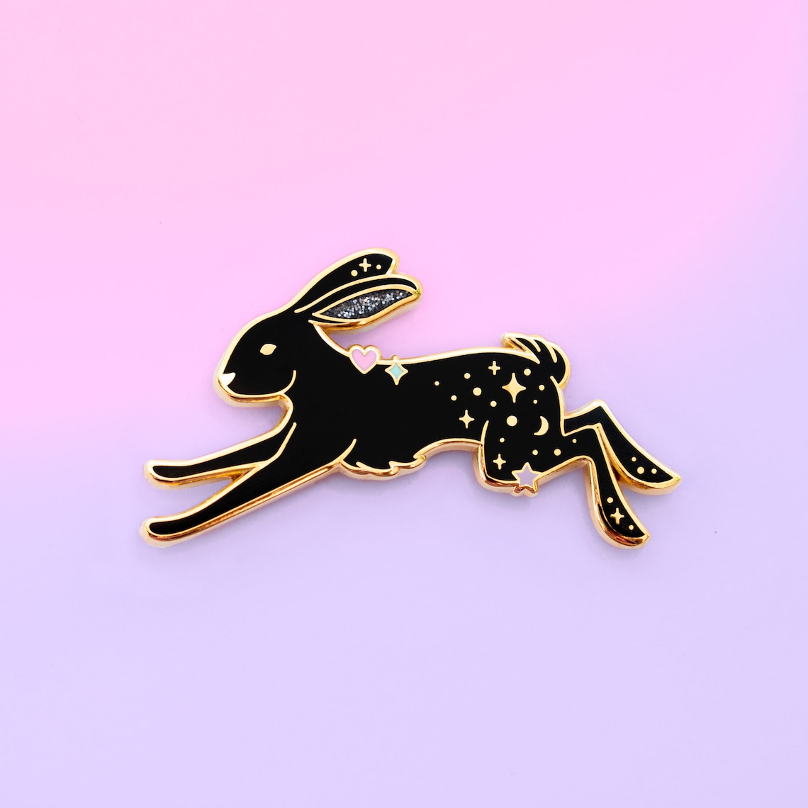 Magical Hare Pin Magic Enamel Pin Wizard Pin Bookish | Etsy