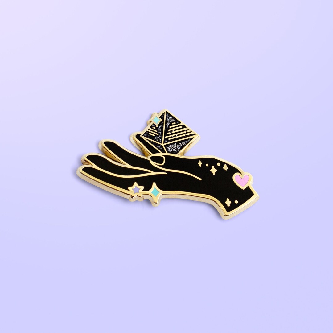 Buy Resurrection Stone Enamel Pin Magic Enamel Pin Wizard Pin Book ...
