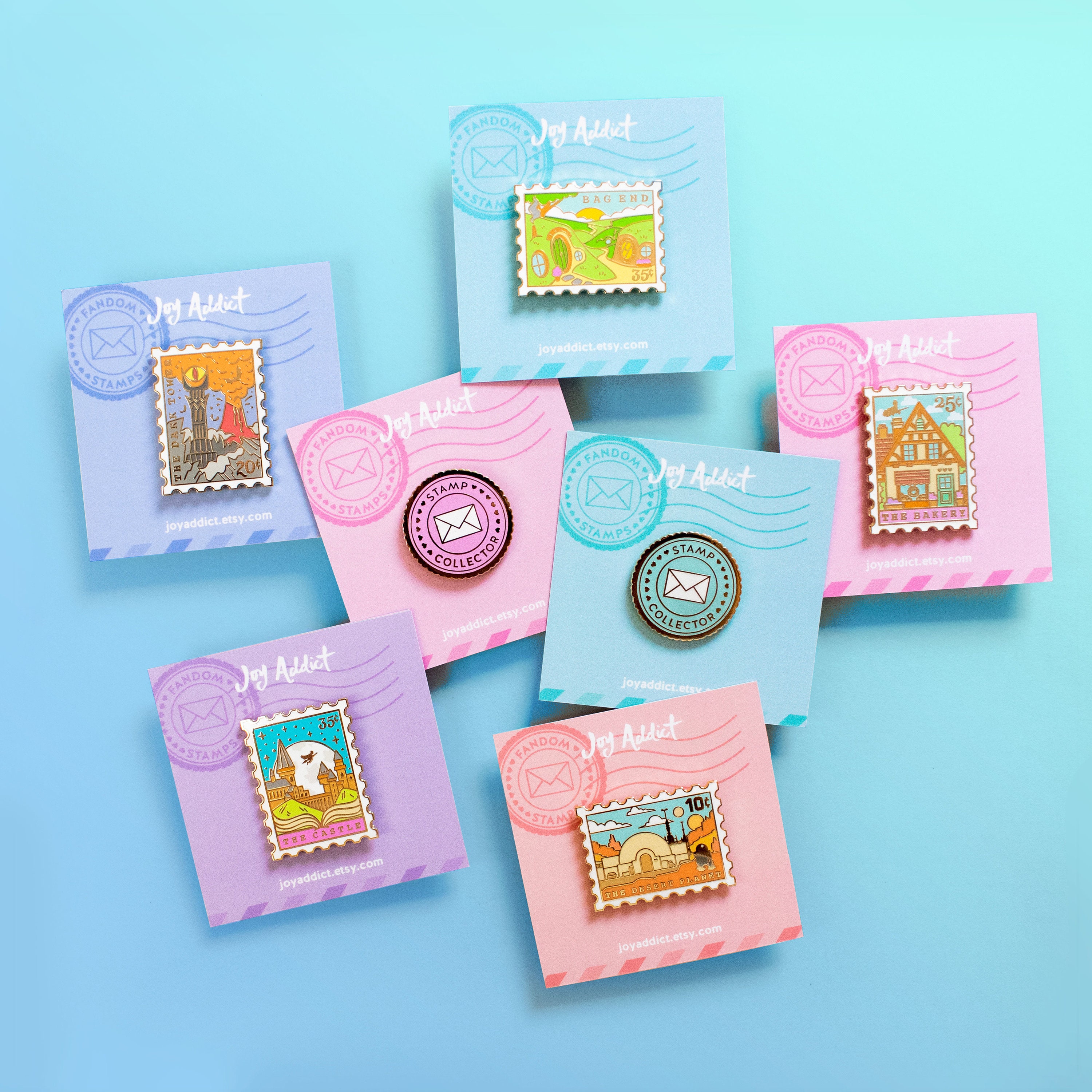 Stamp Collector Pin Stamp Enamel Pin Collector Pin | Etsy