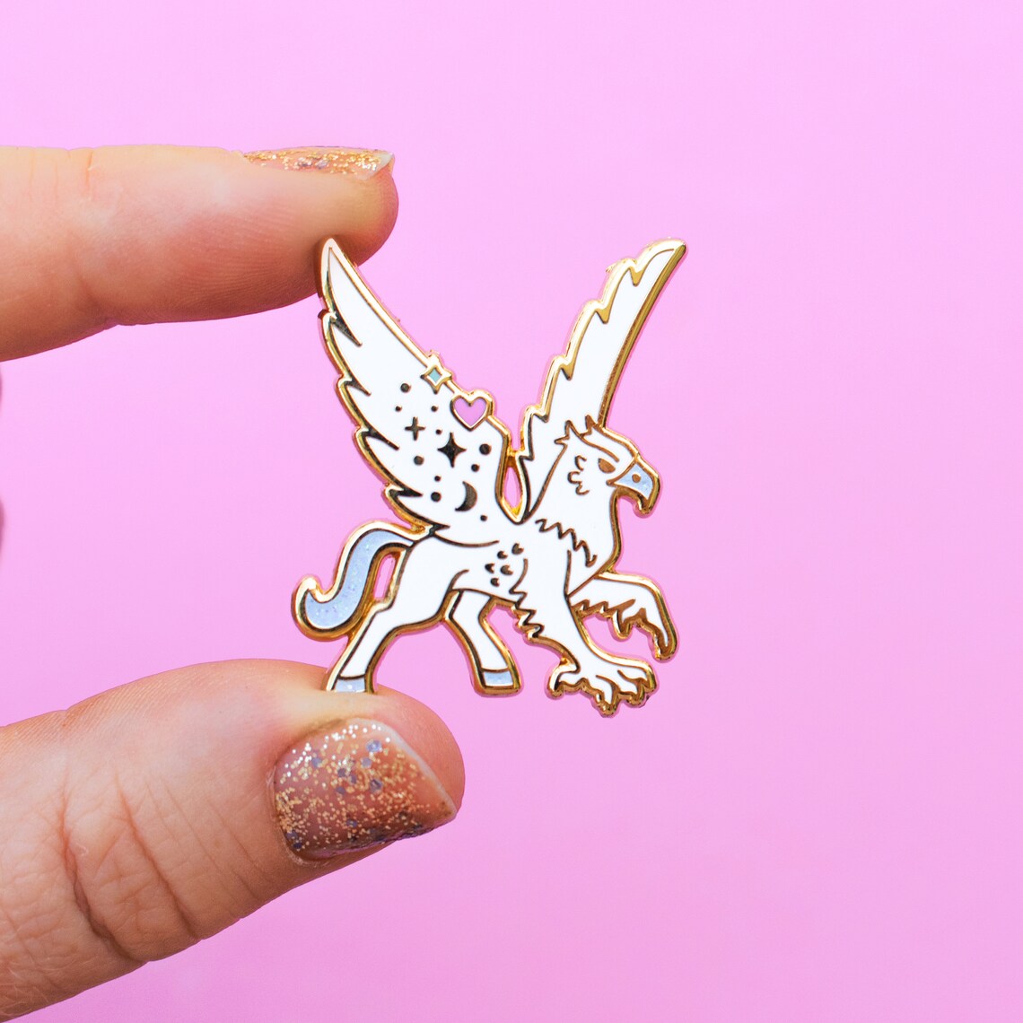 Hippogriff Pin Magic Enamel Pin Wizard Pin Bookish Pins - Etsy