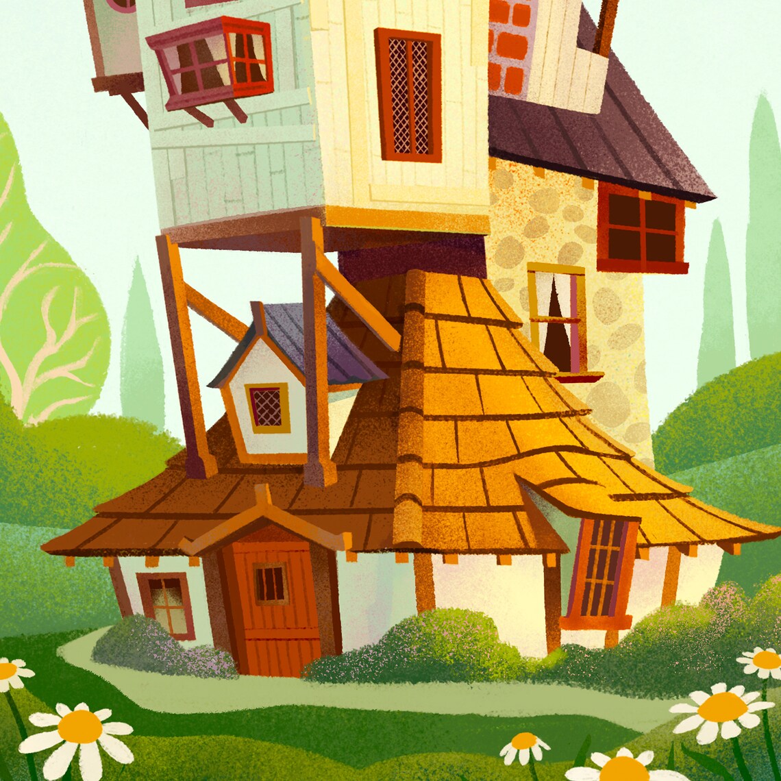 The Burrow Art Print Fantasy Illustration Magical Art - Etsy