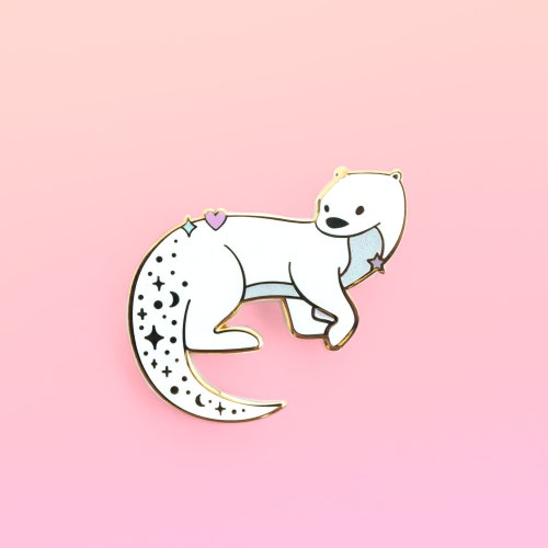 Magical Hedgehog Pin Magic Enamel Pin Wizard Pin Bookish - Etsy