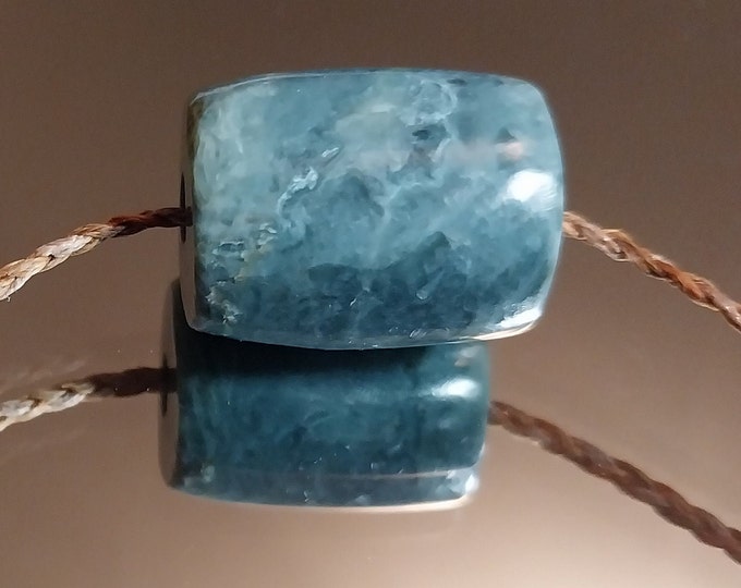 Hand Carved Rare Vonsen Blue Jade Bead. - Etsy