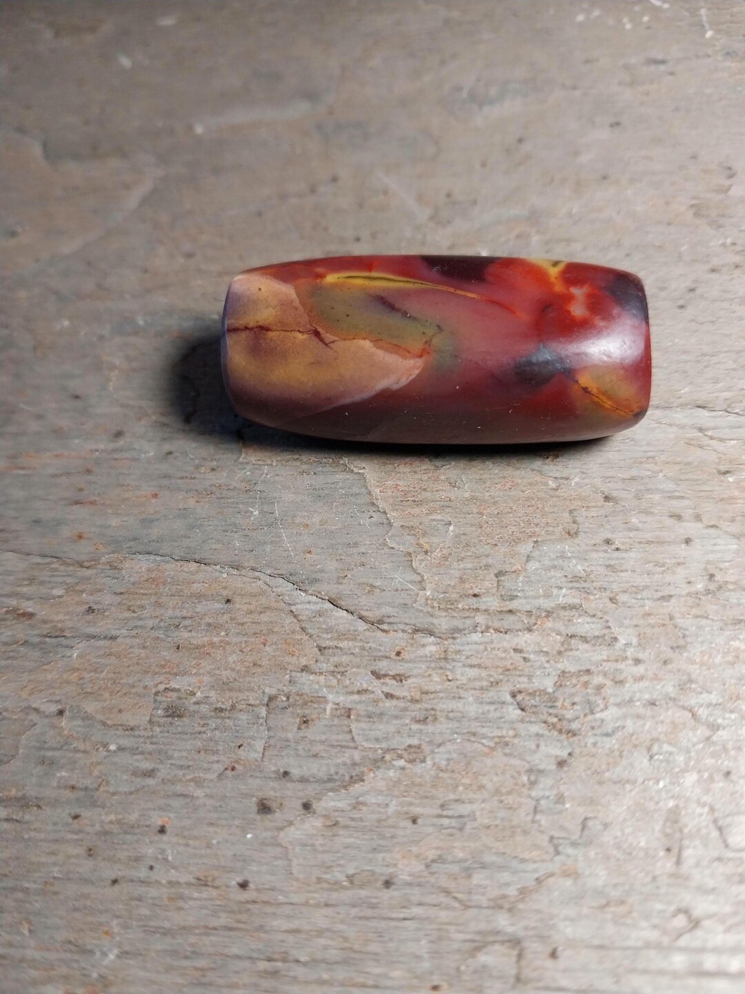 Hand Carved Fancy Jasper Bead. - Etsy