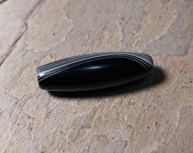 Hand Carved Fraser River Agate Bead. - Etsy