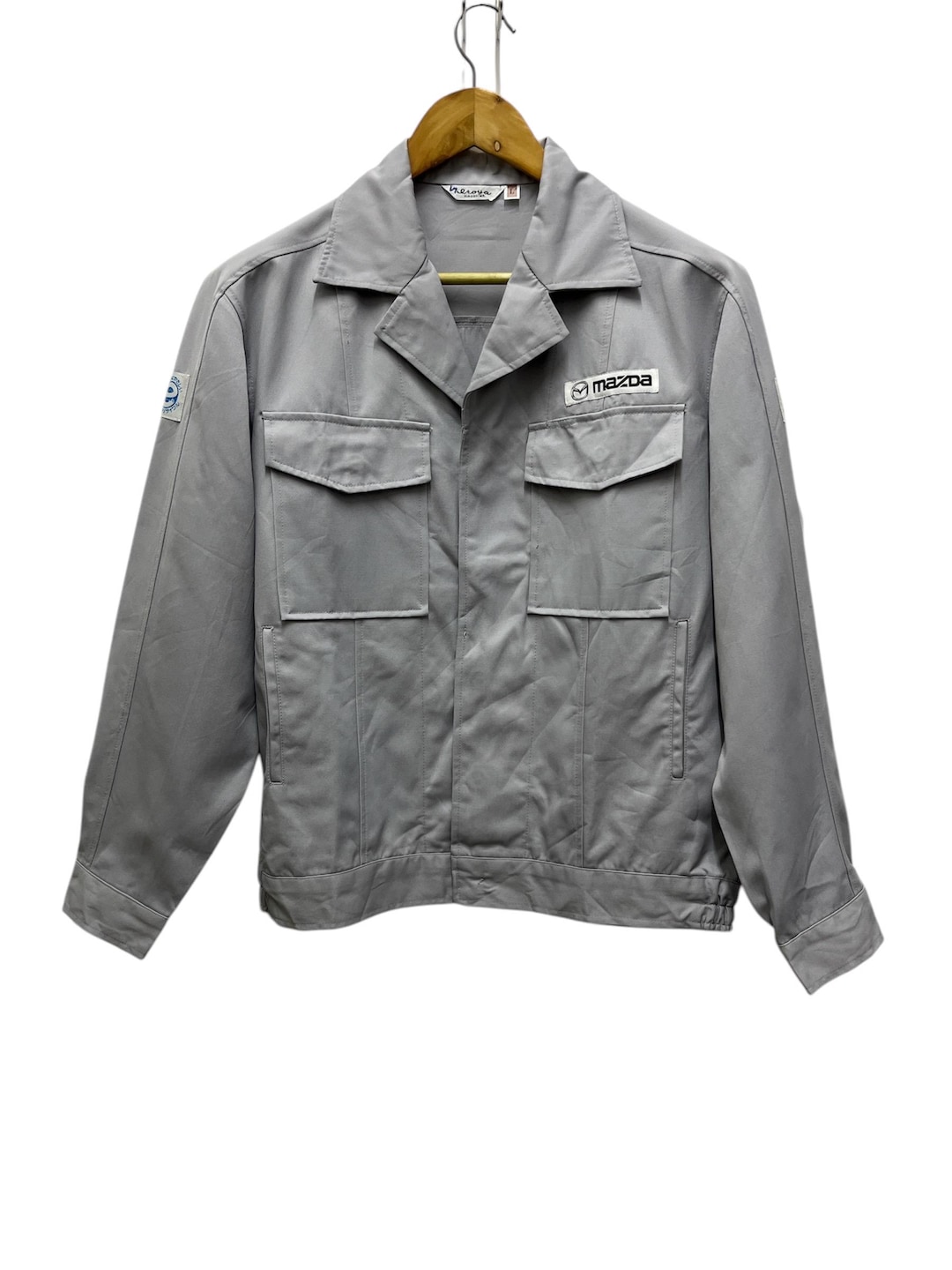 Vintage Mazda Japan JDM Factory Uniform Jacket Worker Shirt Size L - Etsy