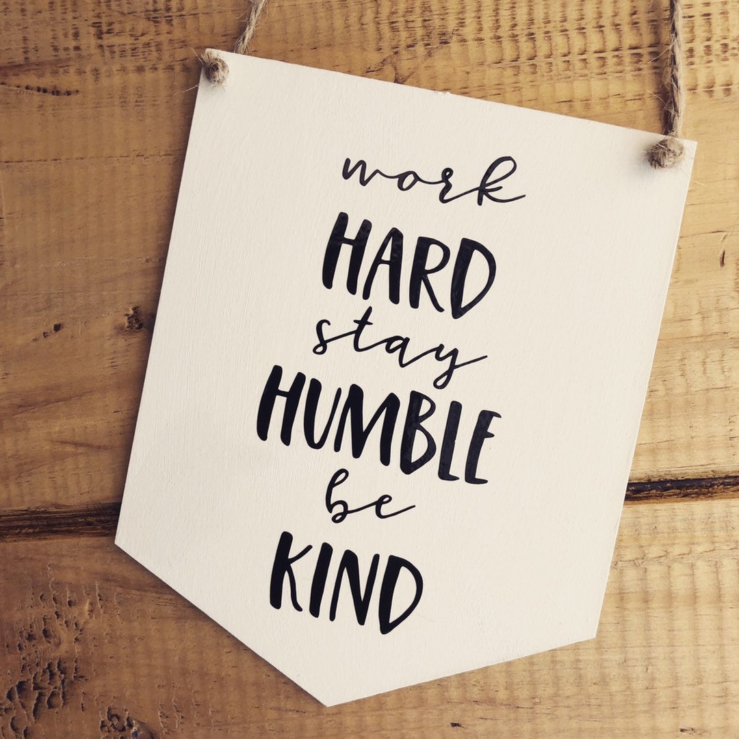 Positive Quote Sign Plaque Decor Gift Hanging Flag Playroom Nursery ...