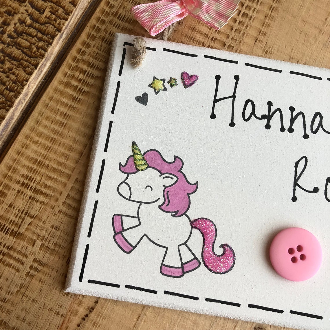 Girls Bedroom Decor Door Sign Personalised Name Playroom Door | Etsy UK