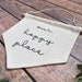 Handmade 'our Happy Place' Canvas Banner - New Home Gift - Etsy
