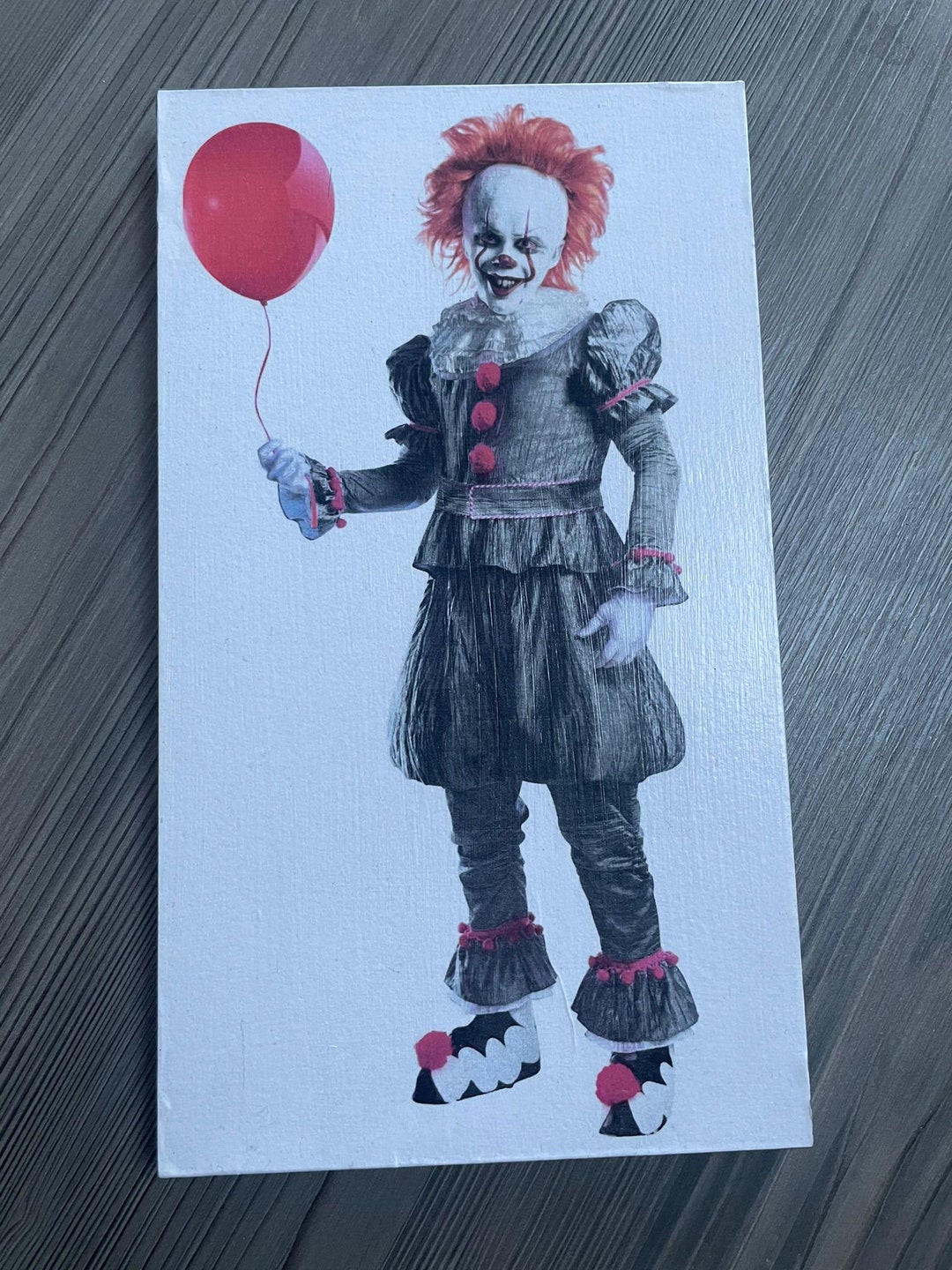 Wooden Pennywise IT Wooden Sign - Etsy
