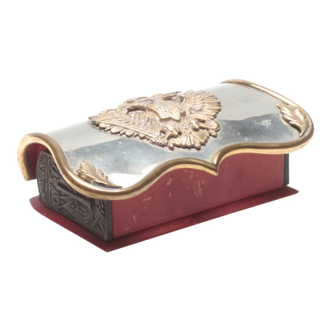 Imperial Box With Silver Imperial Emblem - Etsy