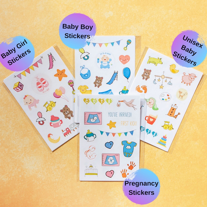 Pregnancy Gift Set- Includes Pregnancy Journal and Pregnancy Stickers ...