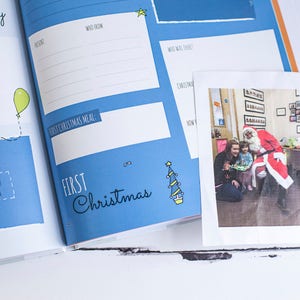 First Year Single Parent Baby Journal and Memory Book, Keepsake Baby ...