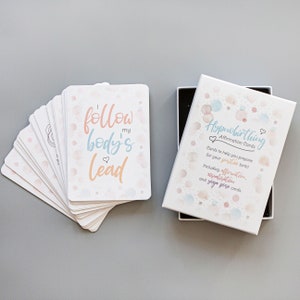 Hypnobirthing Affirmation Cards, 34 Birthing Cards, Prepare for ...