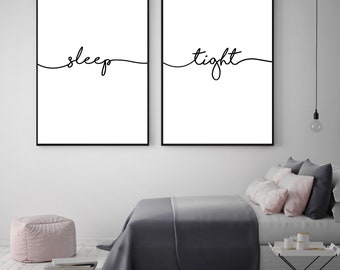 Sleep Tight Print - Etsy