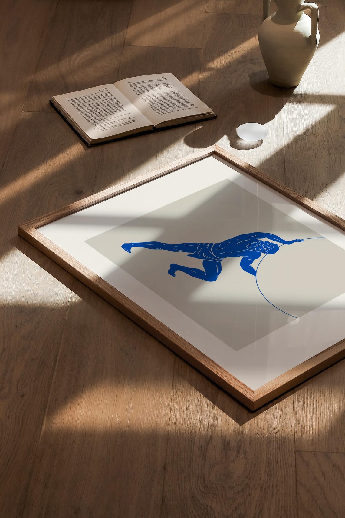 Sisyphus Myth Horizontal Art Printable | Greek Mythology Print ...